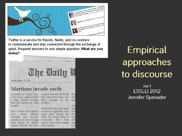 (PDF) What Is Discourse?