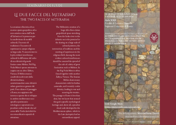 (PDF) THE TWO FACES OF MITHRAISM