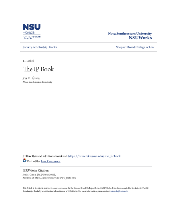 (PDF) The IP Book