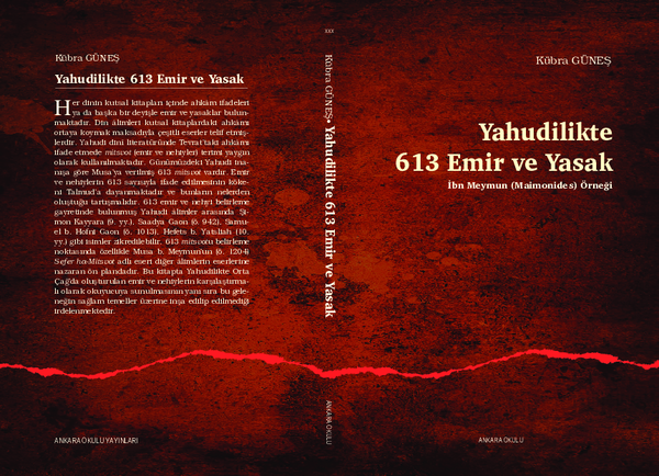 (PDF) Yahudilikte 613 Emir ve Yasak: İbn Meymun Örneği (613 Mitzvot in Judaism: The Example of ...
