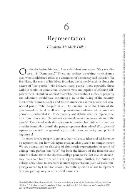 (PDF) Representation