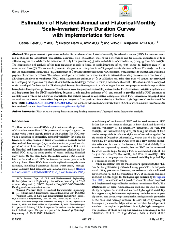 (PDF) Estimation of Historical-Annual and Historical-Monthly Scale ...