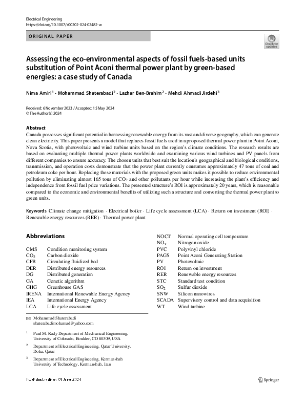 (PDF) Assessing the eco-environmental aspects of fossil fuels-based ...