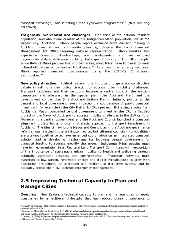 (PDF) Improving technical capacity to plan and manage cities