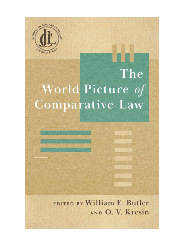(PDF) THE WORLD PICTURE OF COMPARATIVE LAW / Edited by William E ...