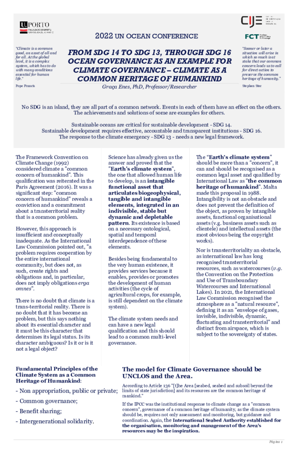 (PDF) 2022 UN OCEAN CONFERENCE