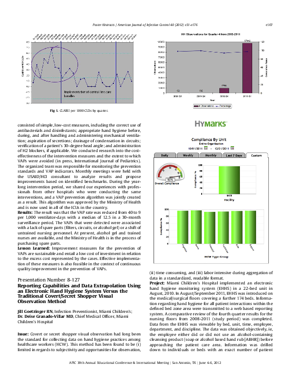 (PDF) Reporting Capabilities and Data Extrapolation Using an Electronic ...