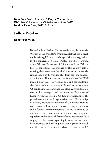 (PDF) Fellow Worker