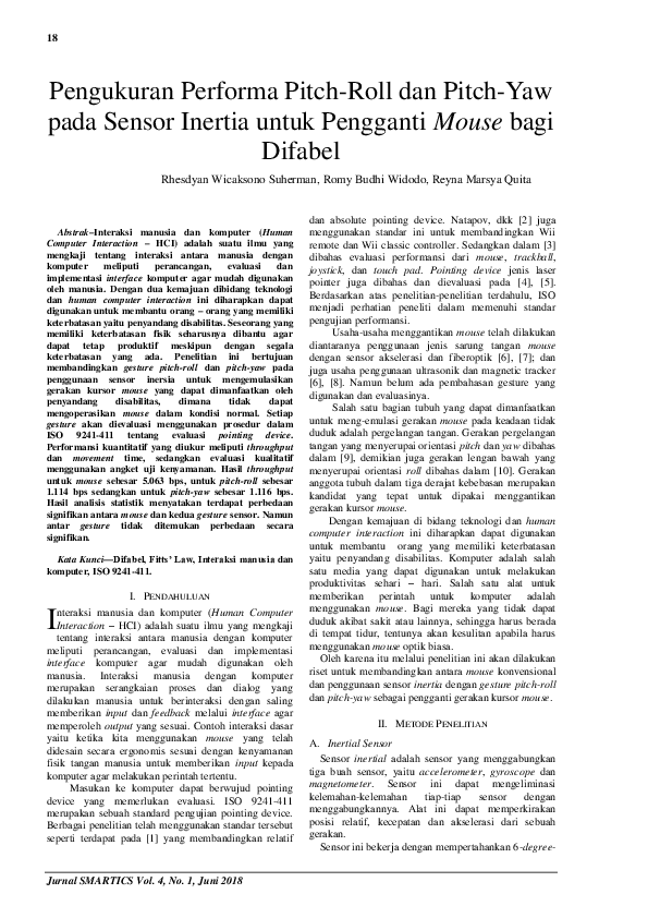 (PDF) Pengukuran Performa Pitch-Roll dan Pitch-Yaw pada Sensor Inertia ...