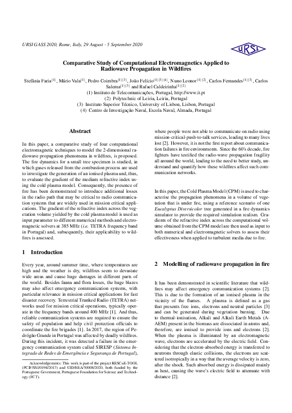 (PDF) Comparative Study of Computational Electromagnetics Applied to Radiowave Propagation in ...