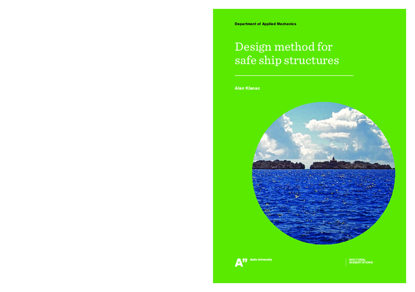 (PDF) Design Method for Safe Ship Structures