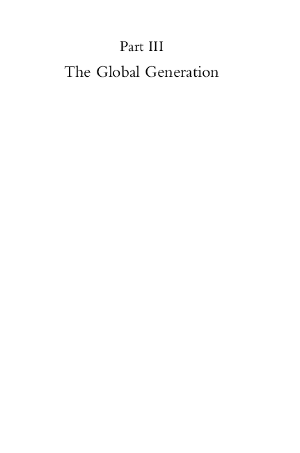 (PDF) Part III: The Global Generation