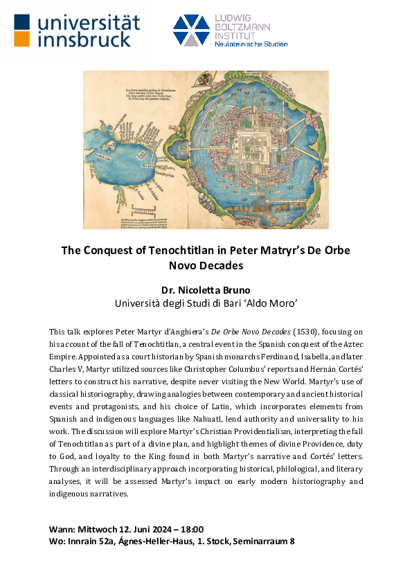 (PDF) The Conquest of Tenochtitlan in Peter Matryr's De Orbe Novo ...