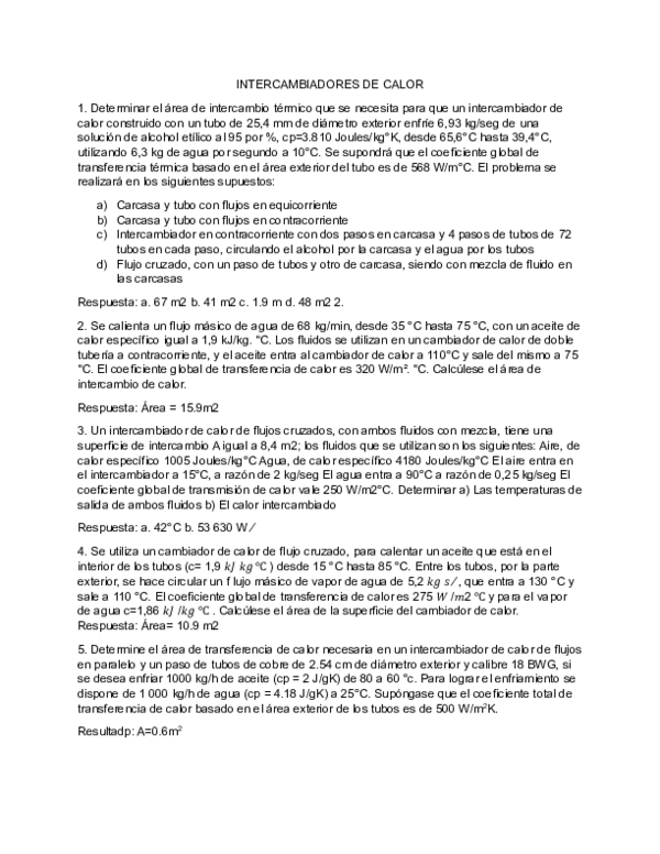 (PDF) INTERCAMBIADORES DE CALOR