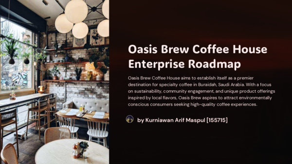 (PDF) Oasis Brew Coffee House Enterprise Roadmap