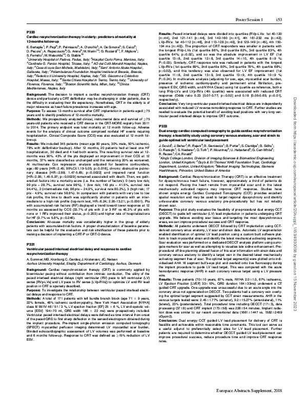 (PDF) P333Dual energy cardiac computed tomography to guide cardiac ...