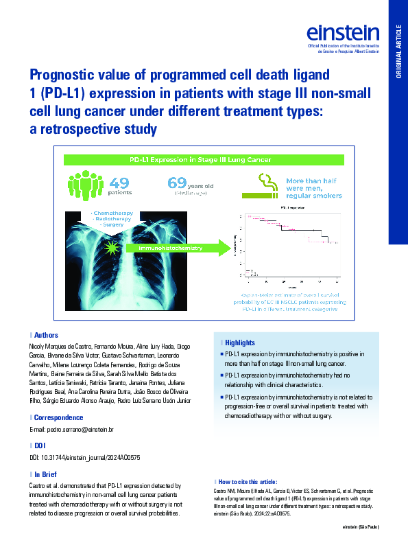 (PDF) Prognostic value of programmed cell death ligand 1 (PD-L1) expression in patients with ...