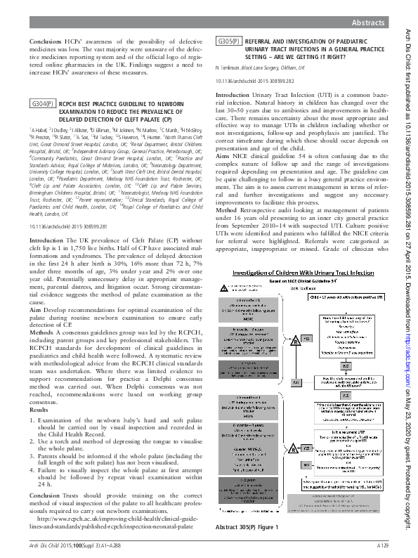 (PDF) G304(P) Rcpch best practice guideline to newborn examination to ...