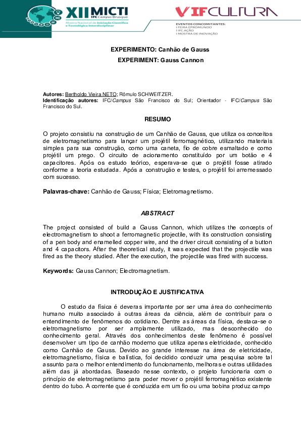 (PDF) Experimento