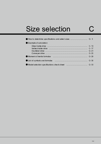 (PDF) Index Drives General Catalog Size selection(0.8MB)