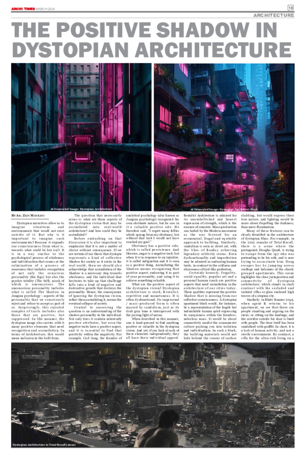 (PDF) The Positive Shadow in Dystopian Architecture