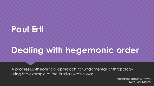 (PDF) Dealing with hegemonic order - A progressus-theoretical approach ...