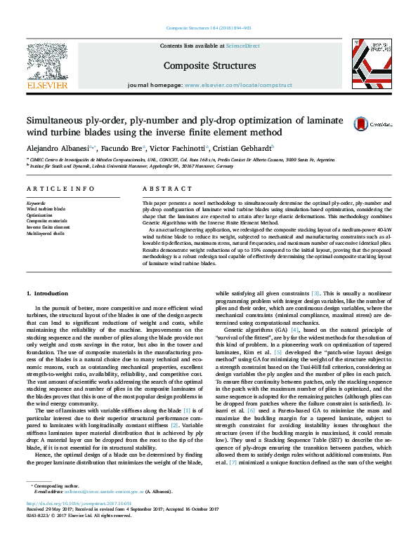 (PDF) Simultaneous ply-order, ply-number and ply-drop optimization of ...