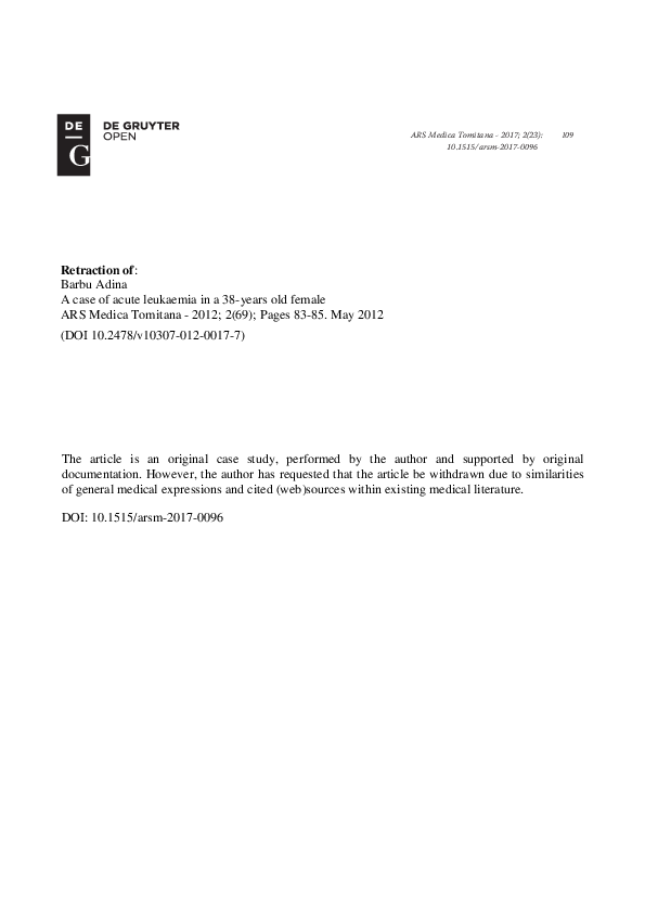 (PDF) Retraction Note