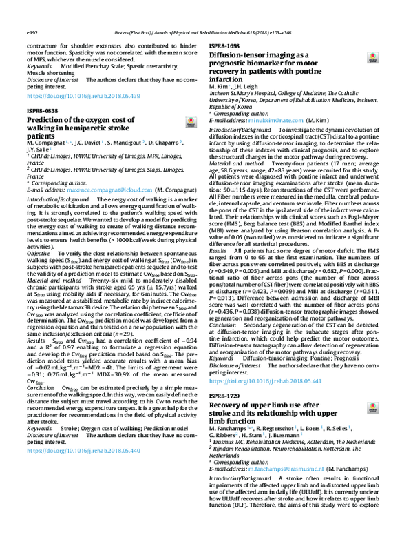 (PDF) Recovery of upper limb use after stroke and its relationship with upper limb function