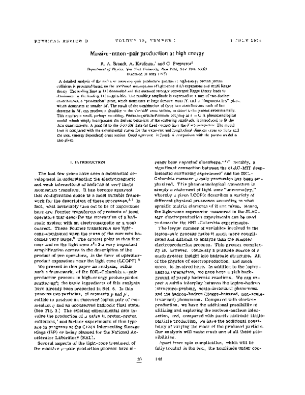 (PDF) Massive-muon-pair production at high energy