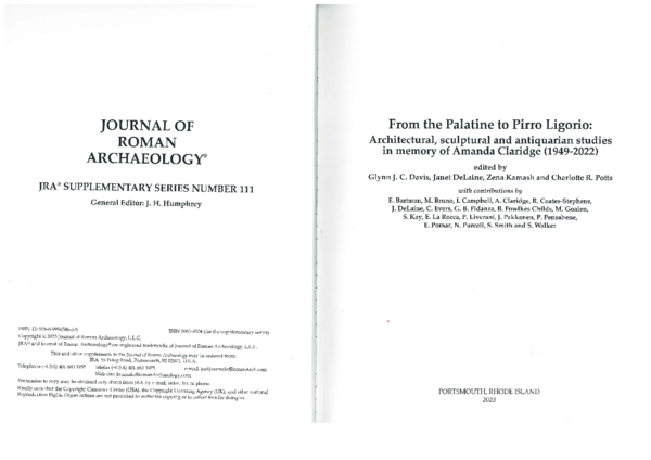 (PDF) (2023) - Architectural Decoration in the Roman Empire: Notes on ...