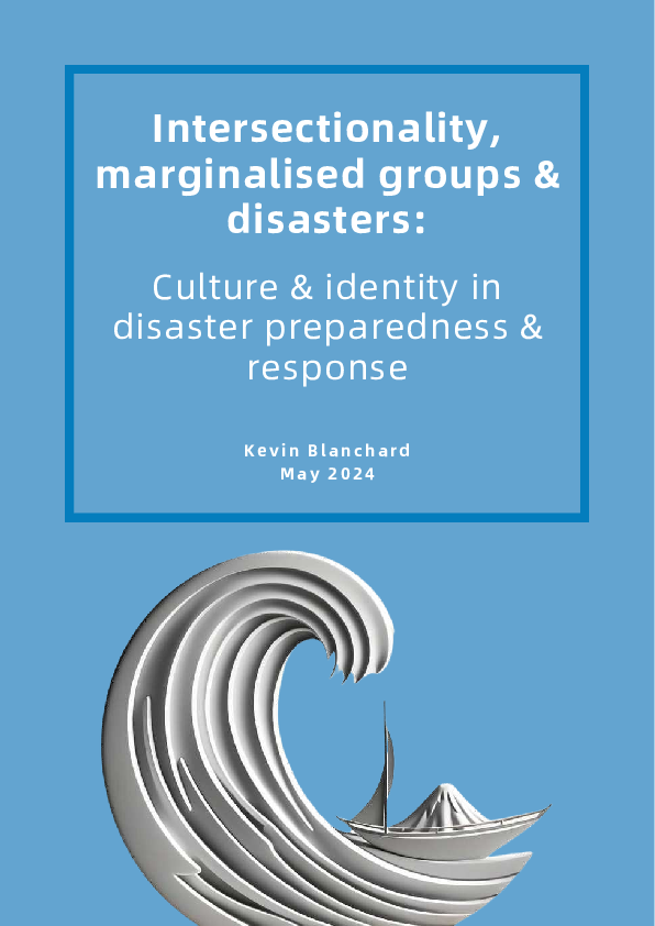(PDF) Intersectionality, marginalised groups & disasters: Culture ...