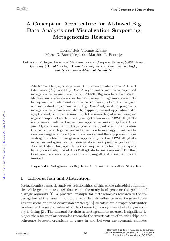 (PDF) A Conceptual Architecture for AI-based Big Data Analysis and Visualization Supporting ...