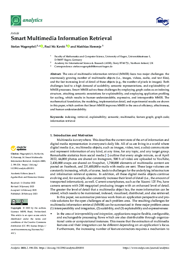 (PDF) Smart Multimedia Information Retrieval