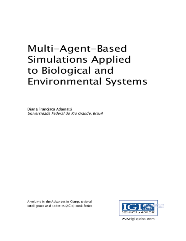 (PDF) Multi-Agent-Based Simulations Applied to Biological and Environmental Systems | Diana ...