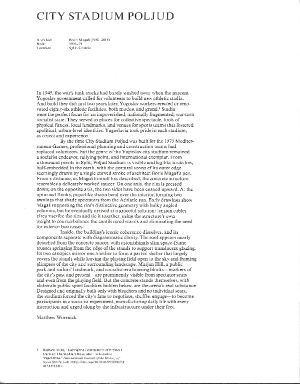 (PDF) Poljud Stadium