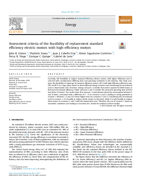 (PDF) Assessment criteria of the feasibility of replacement standard ...