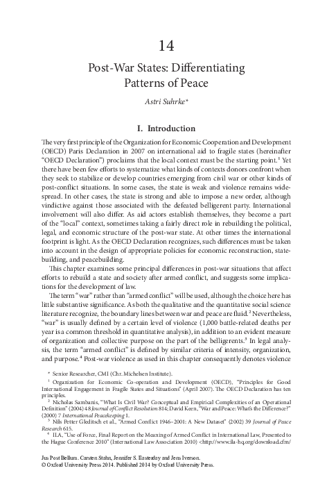 (PDF) Post-War States