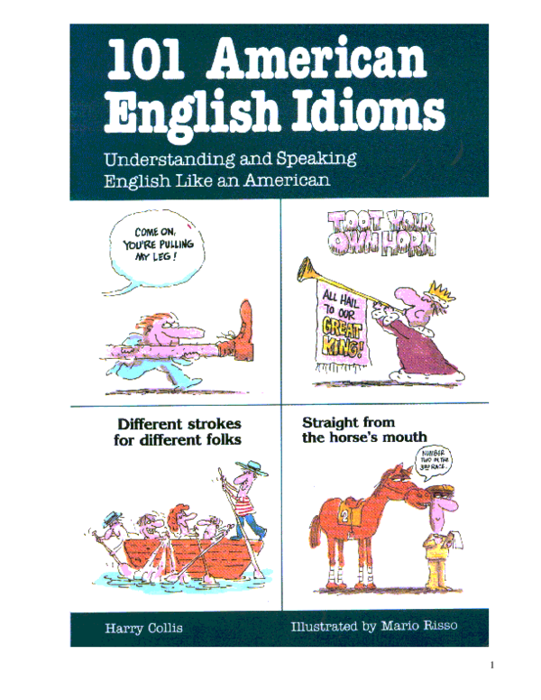 (PDF) 101 English American Idioms