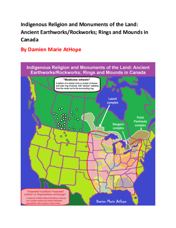 (PDF) Indigenous Religion and Monuments of the Land: Ancient Earthworks ...