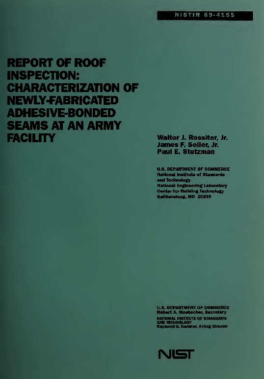 (PDF) Report of roof inspection