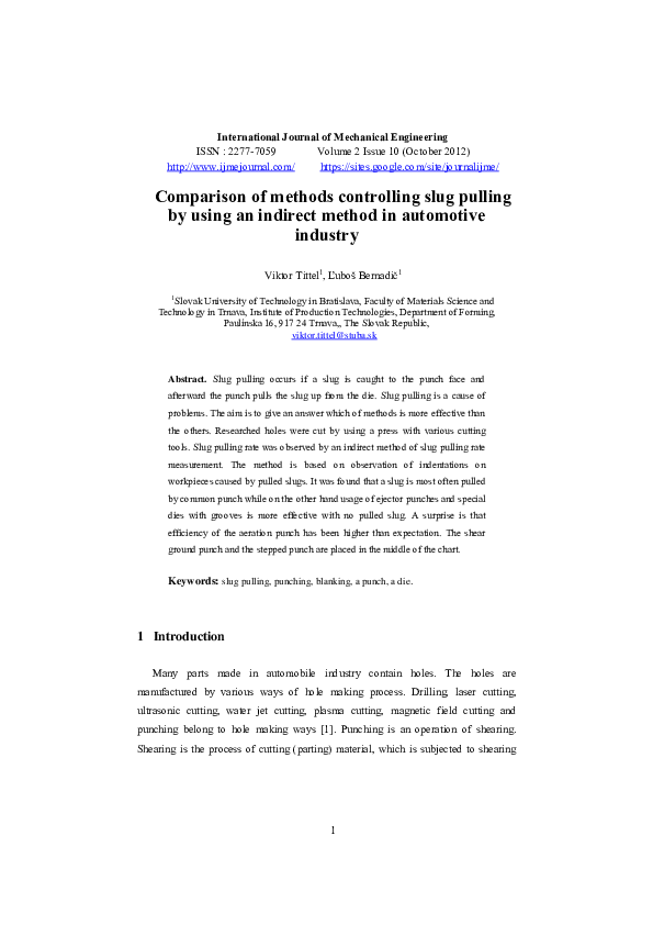 (PDF) Comparison of Methods Controlling Slug Pulling by Using an ...