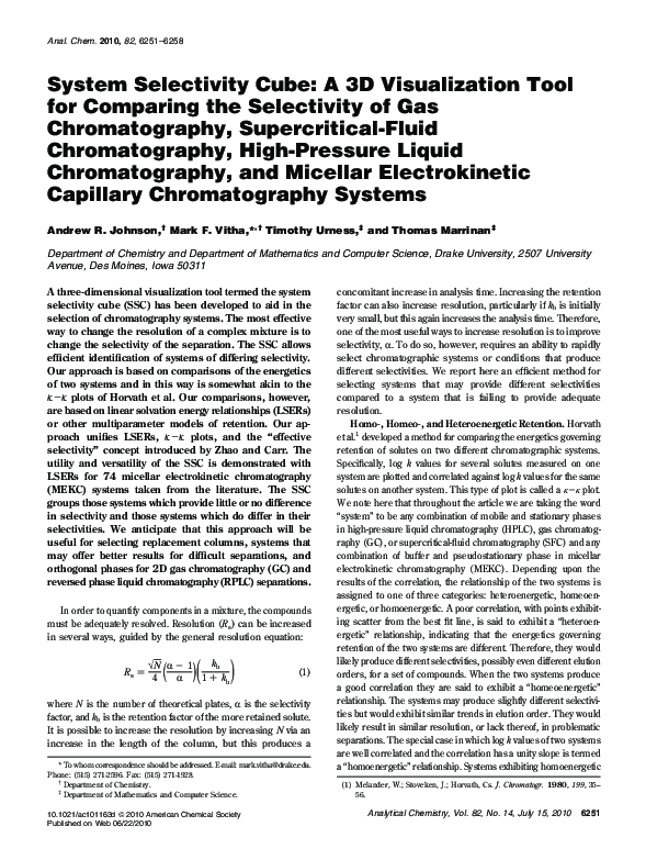 (PDF) System Selectivity Cube: A 3D Visualization Tool for Comparing ...
