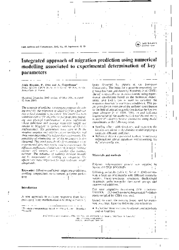 (PDF) Integrated approach of migration prediction using numerical modelling associated to ...