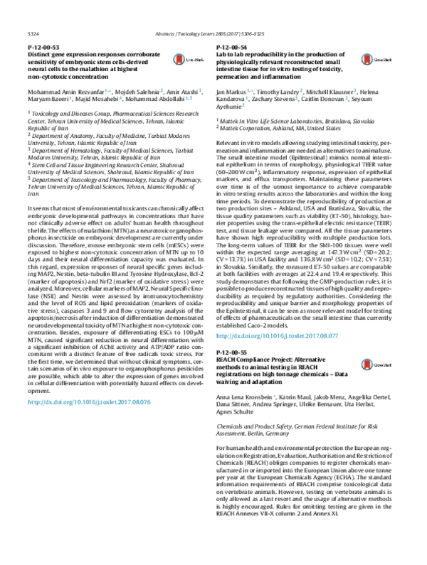 (PDF) Lab to lab reproducibility in the production of physiologically relevant reconstructed ...