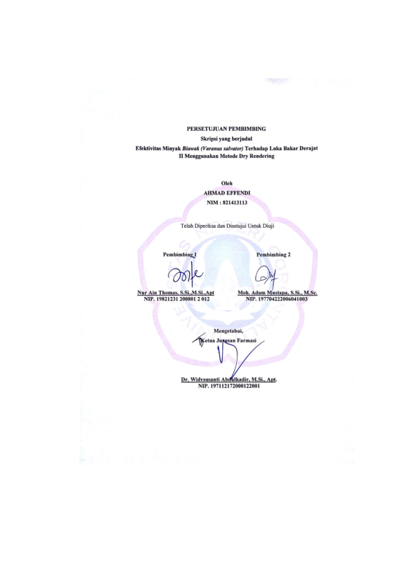 (PDF) EFEKTIVITAS MINYAK BIAWAK (Varanus salvator) TERHADAP LUKA BAKAR ...