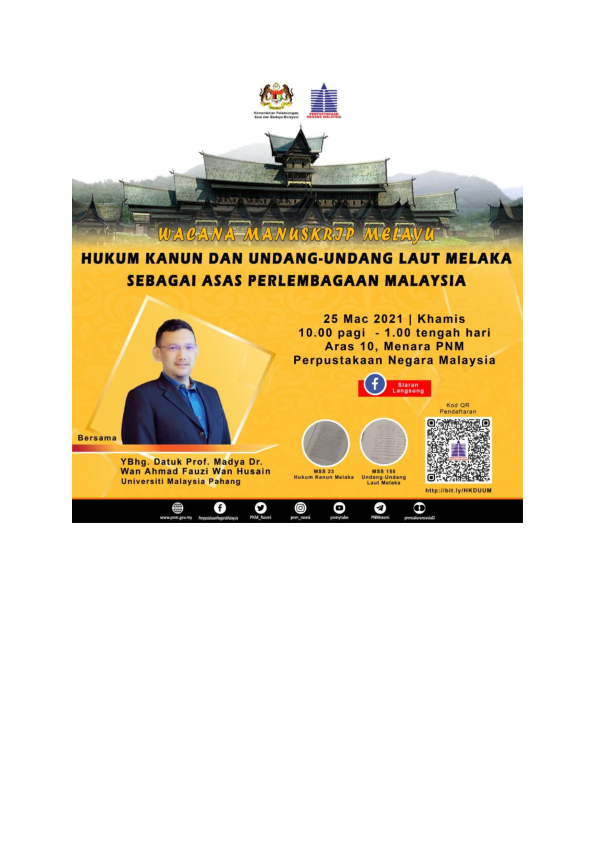(PDF) Hukum Kanun Undang-Undang Laut Melaka Sebagai Asas Perlembagaan ...