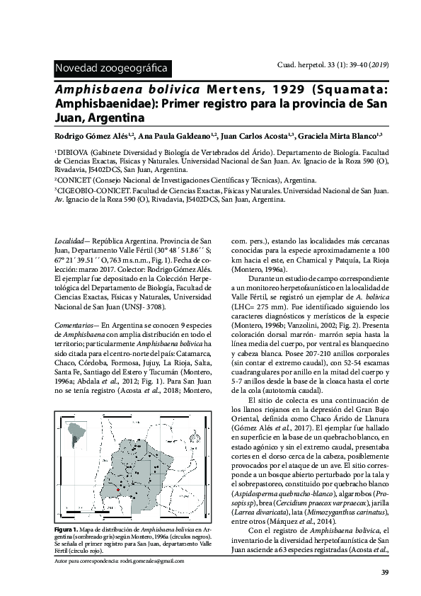 (PDF) A New Species of Cosmocercidae (Ascaridida) in the Worm Lizard ...