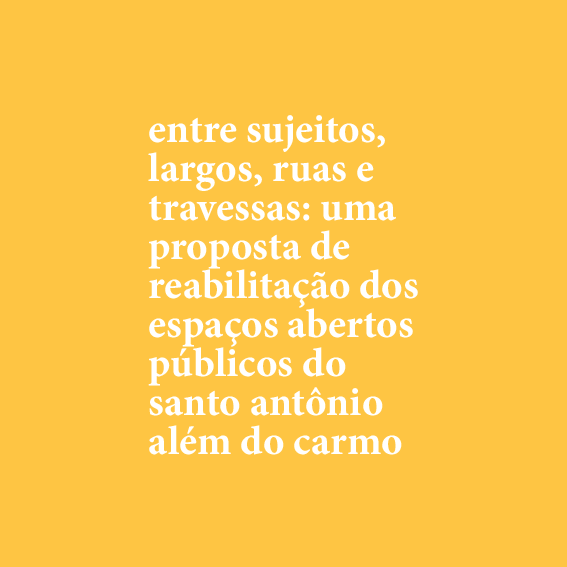 (PDF) entre sujeitos, largos, ruas e travessas: uma proposta de ...