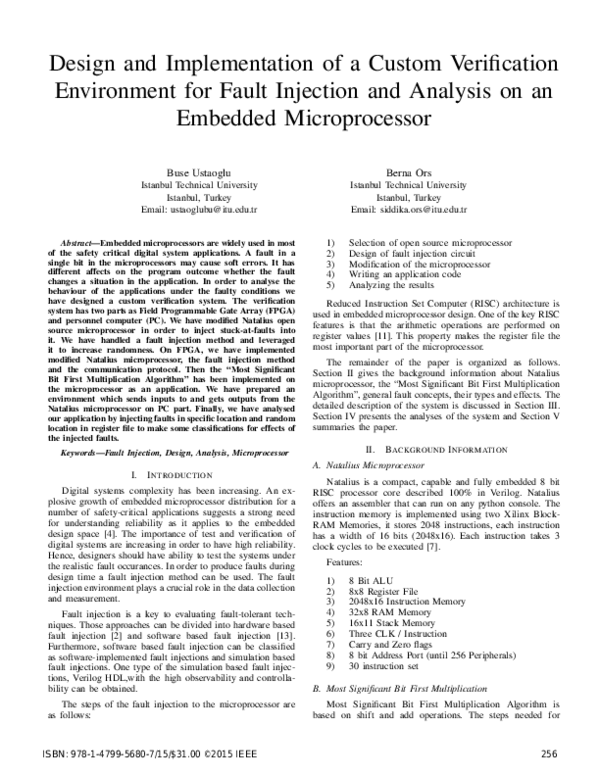 Pdf Design And Implementation Of A Custom Verification Environment